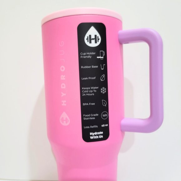 HydroJug | Dining | New Hydrojug Traveler 4 Oz Tumbler Pink Sugar ...